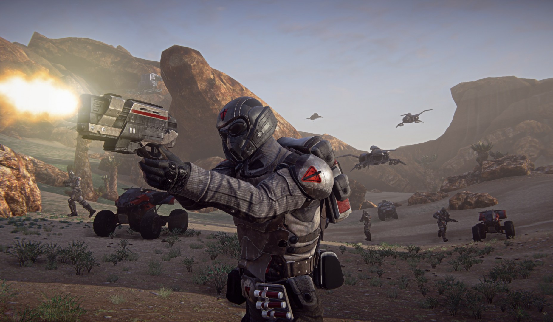 Planetside 2 - GDC 2012 Footage + New Screenshots