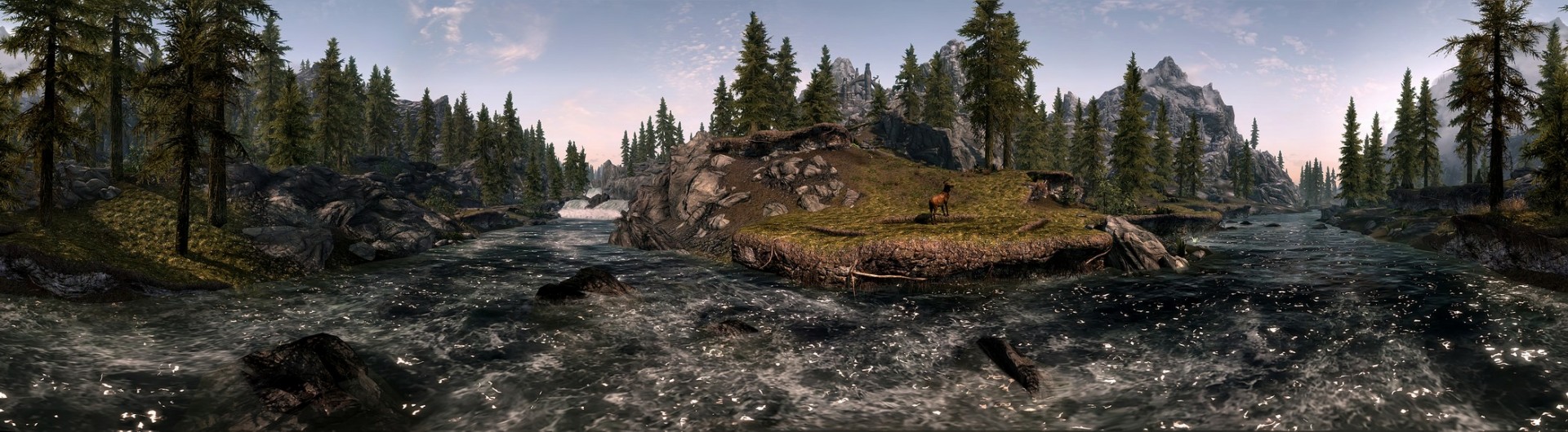Gorgeous HD Panoramic Skyrim Screenshots; captured in 8K Resolution