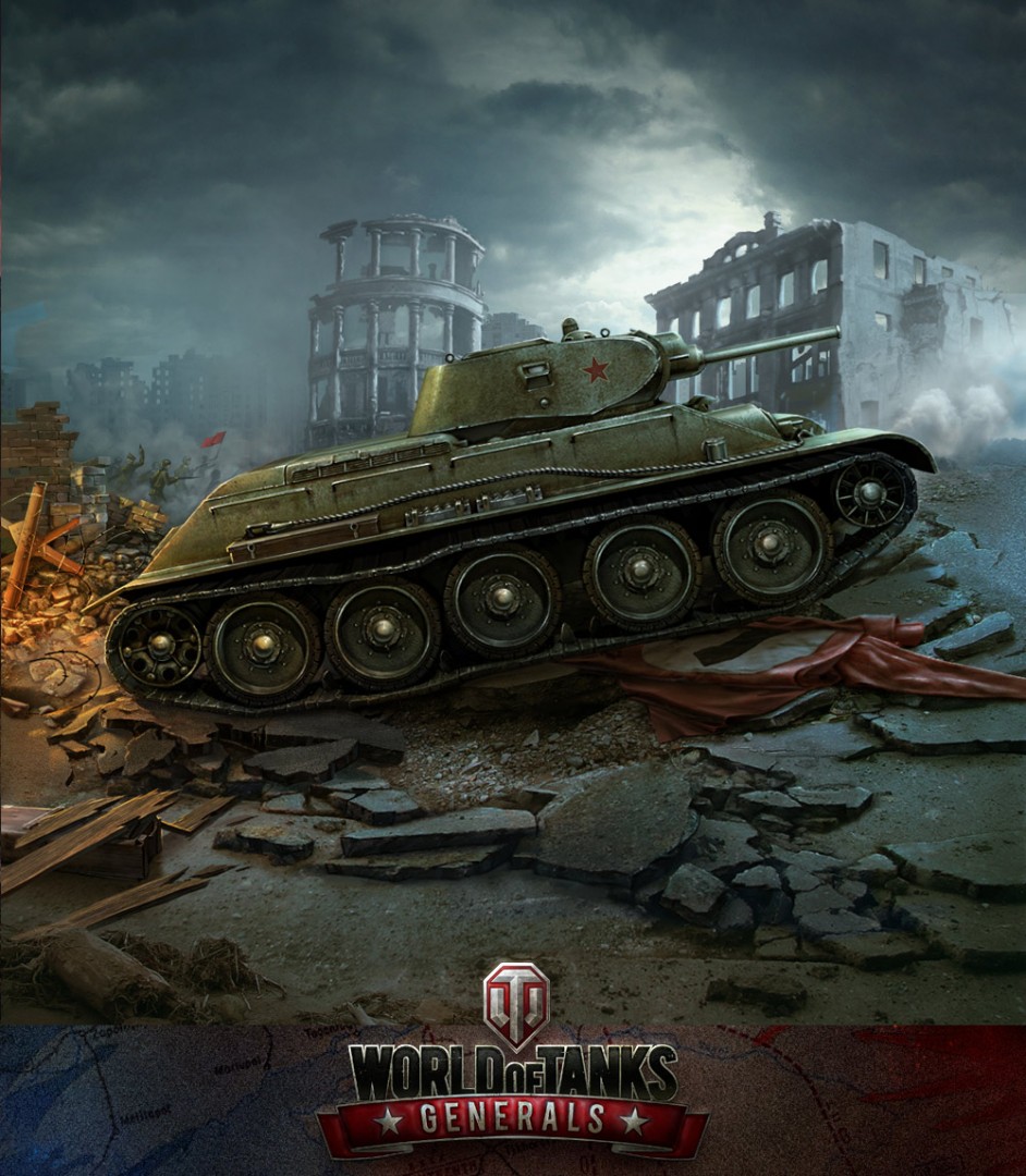 World of Tanks Generals Unveiled - Free-To-Play Browser-Based MMO Game