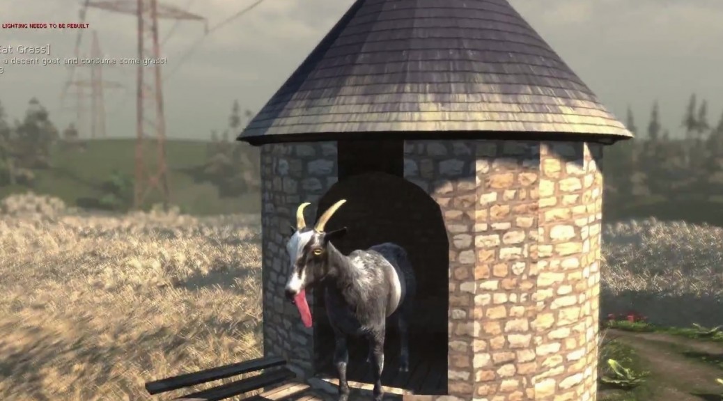 Goat Simulator - 2nd Alpha Gameplay Video
