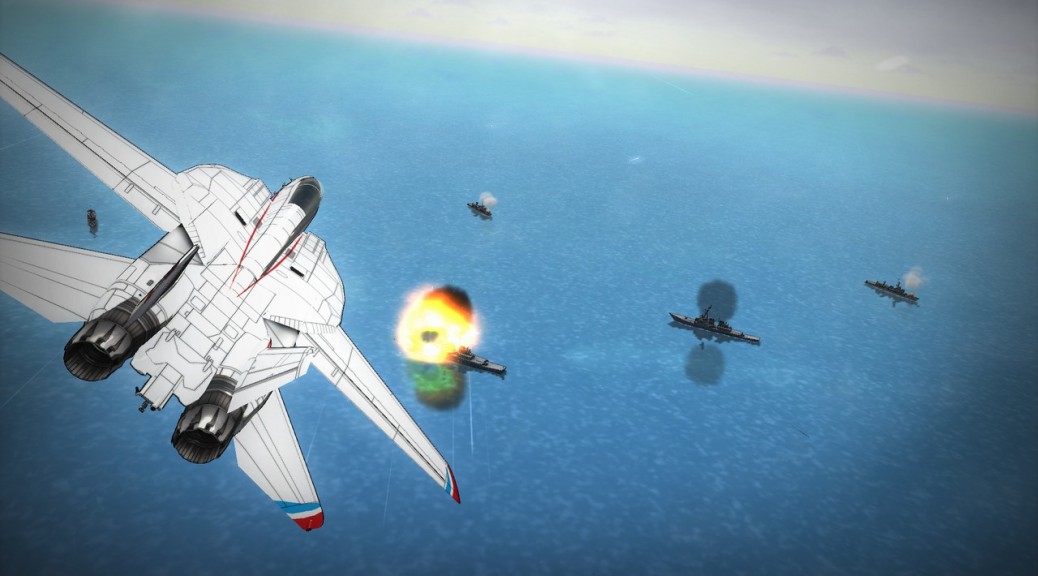 Vector Thrust Announced - New Arcade Flight Game with Cell-Shaded Visuals