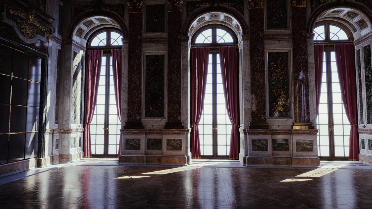 Assassin's Creed: Unity Ballroom Environment Recreated In Unreal Engine 4