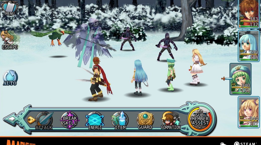 Alphadia Genesis - Retro-styled JRPG - Releases This January On Steam