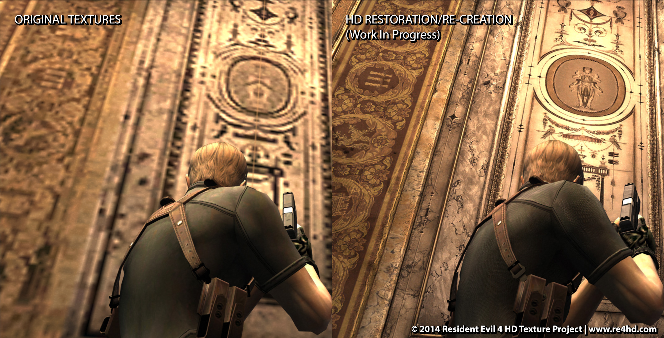 Resident Evil 4: HD Project - New Mind-Blowing Comparison Screenshots ...