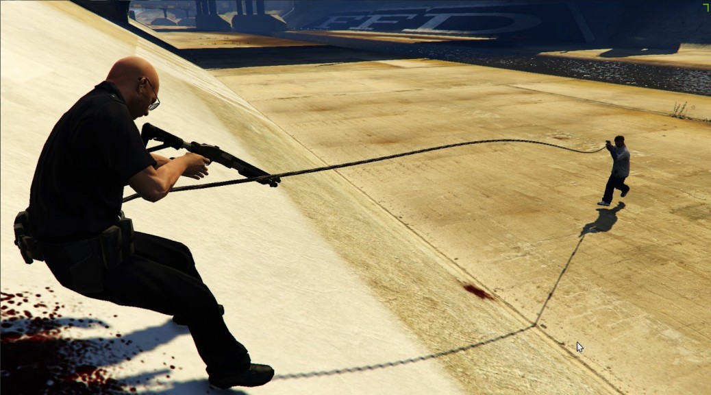 Grand Theft Auto V - Mod Awesomeness - Just Cause 2 Grappling Hook Mod ...