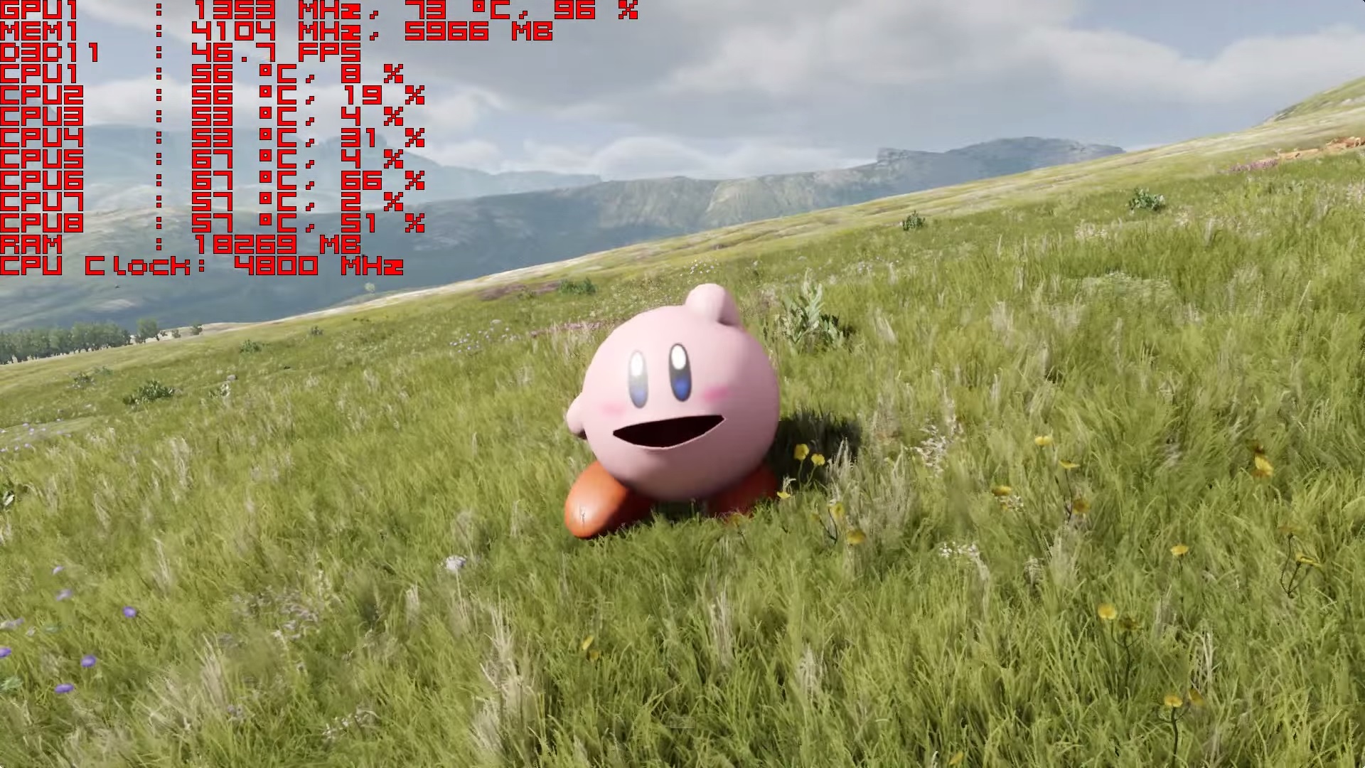 Kirby Goes Open World In Unreal Engine 4 Demo