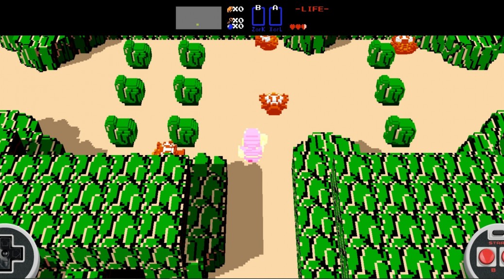 Original Zelda Game Recreated With Voxels, Is Playable In Your Browser ...