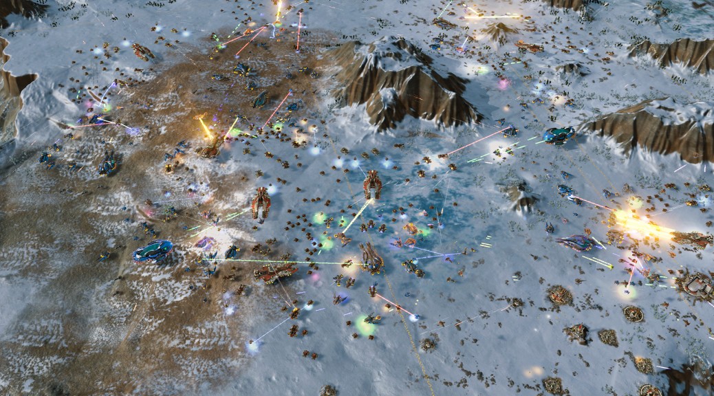 Ashes of the Singularity - New update improves unit movement & physics ...