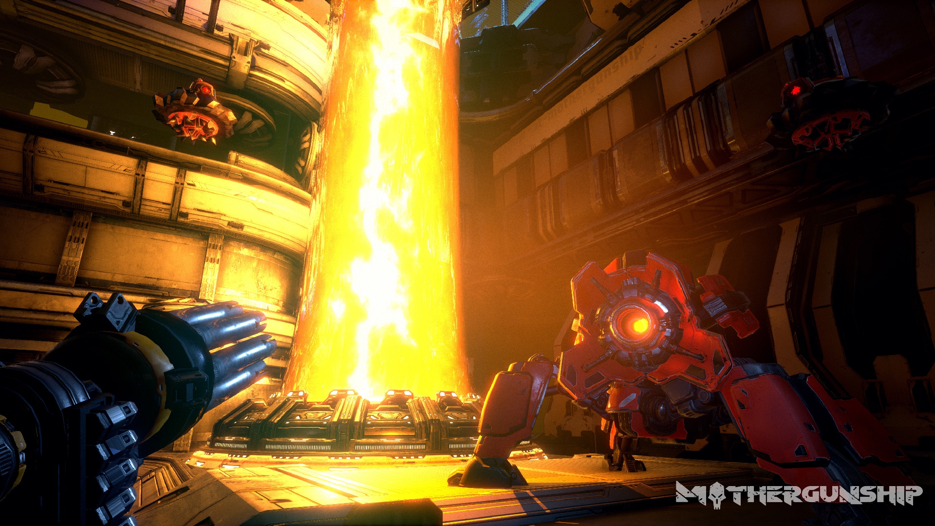 Bullet-hell FPS hybrid, MOTHERGUNSHIP, releases on July 17th