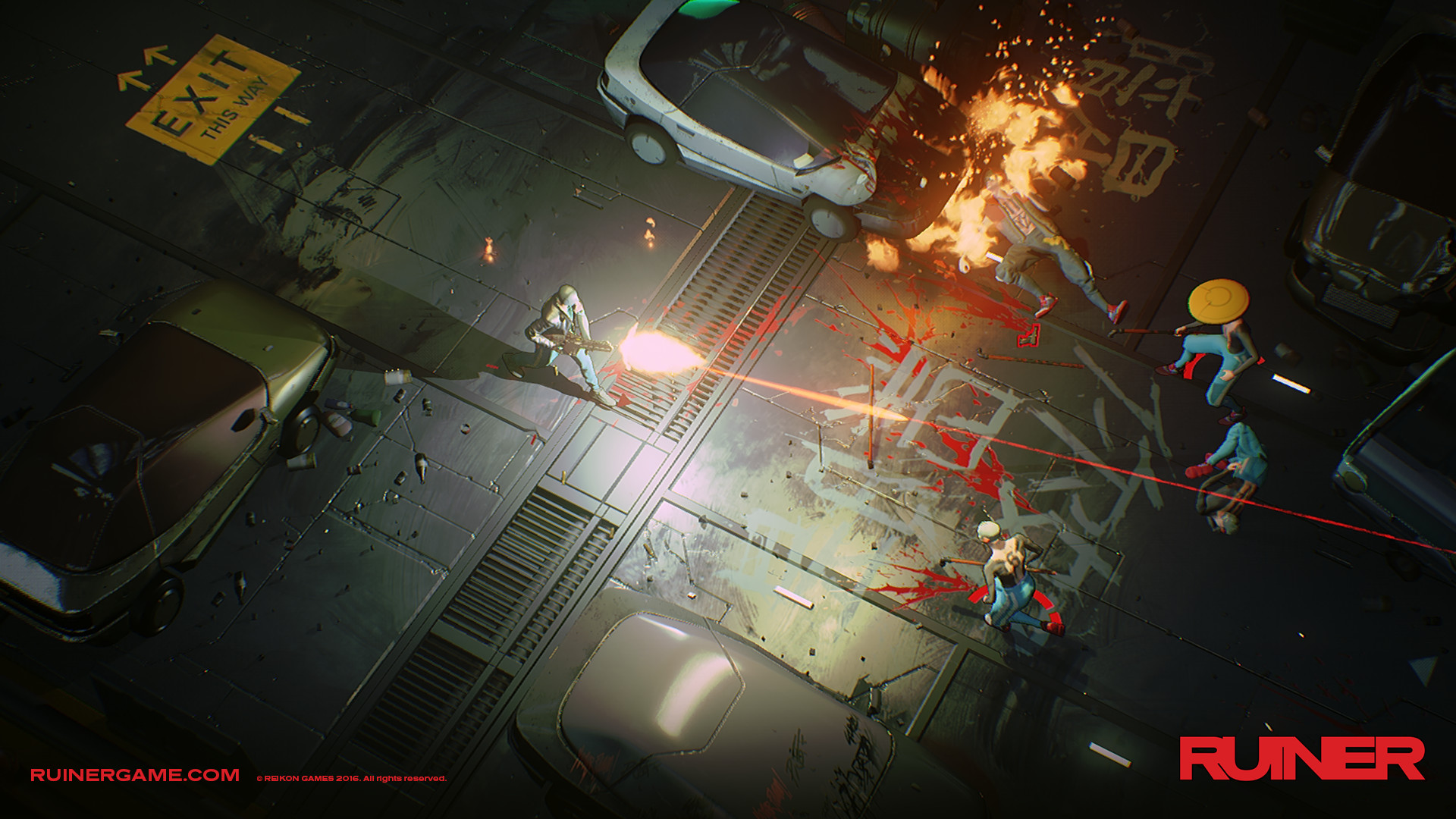 Cyberpunk Action Shooter RUINER Now Available