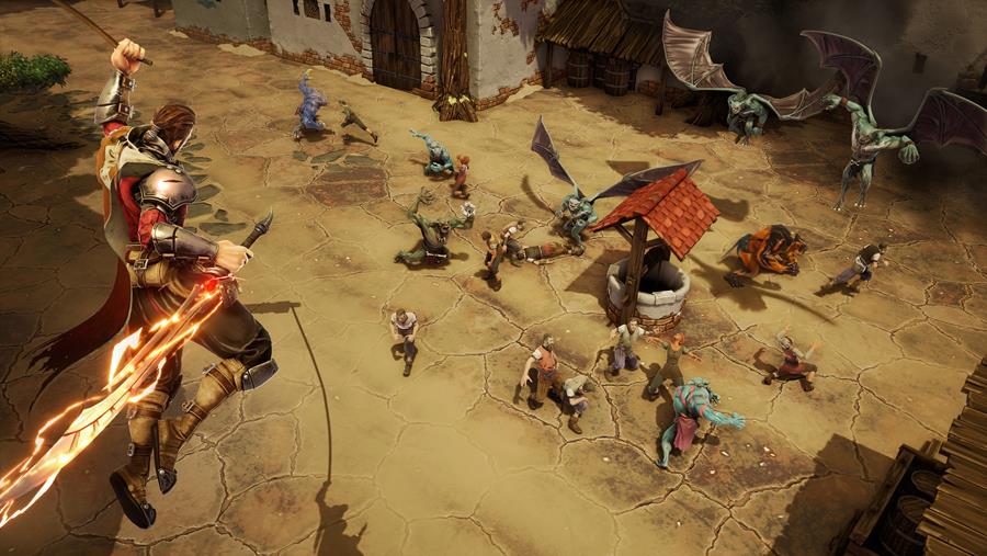 Extinction is a new action game with fully destructible environments ...