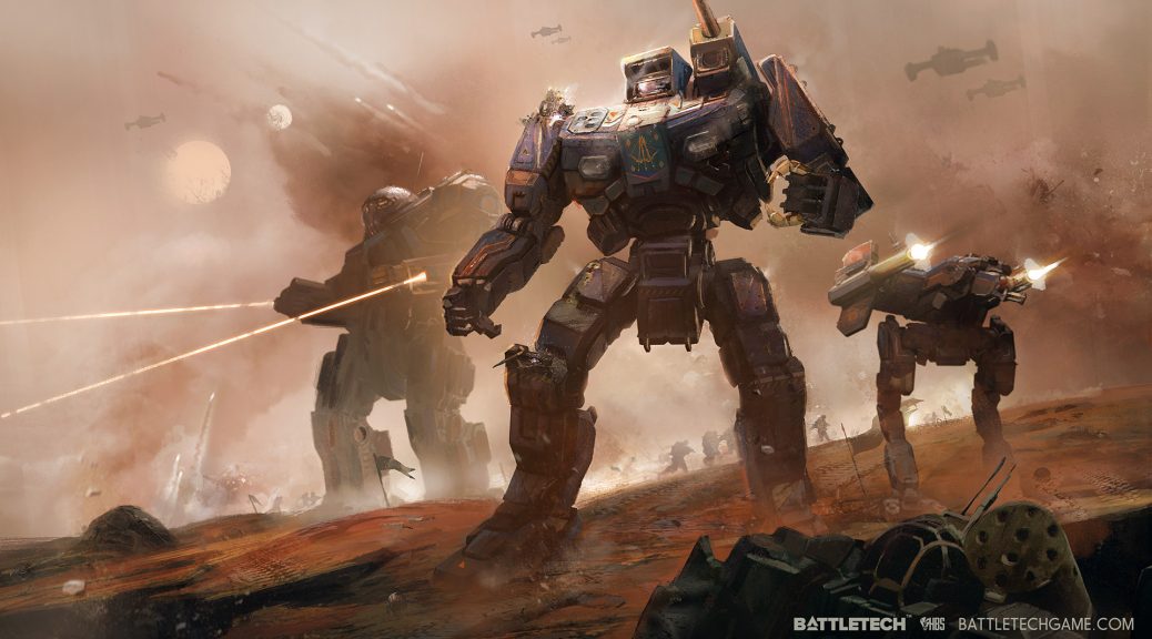 Turn-based tactical combat game, Battletech, releases this April