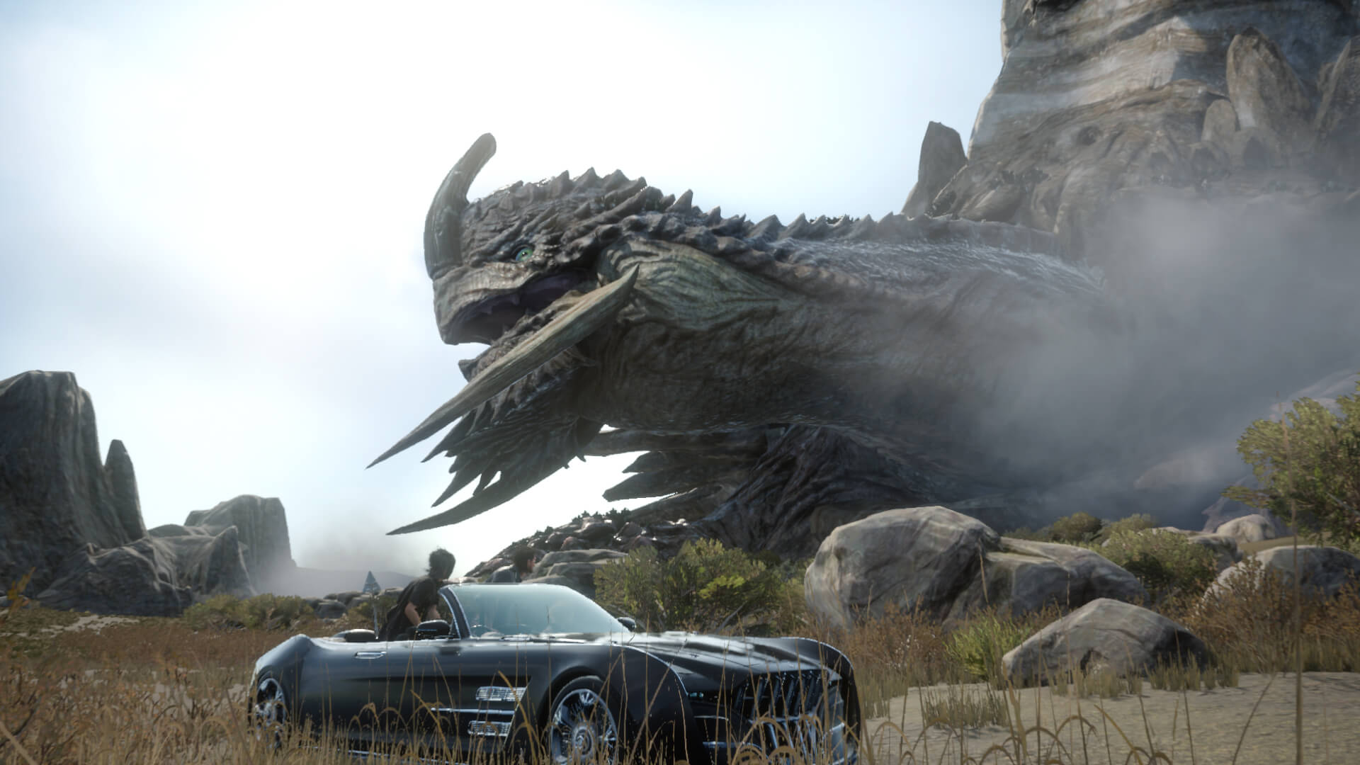 This Final Fantasy XV mod lets use your own music while driving the Regalia