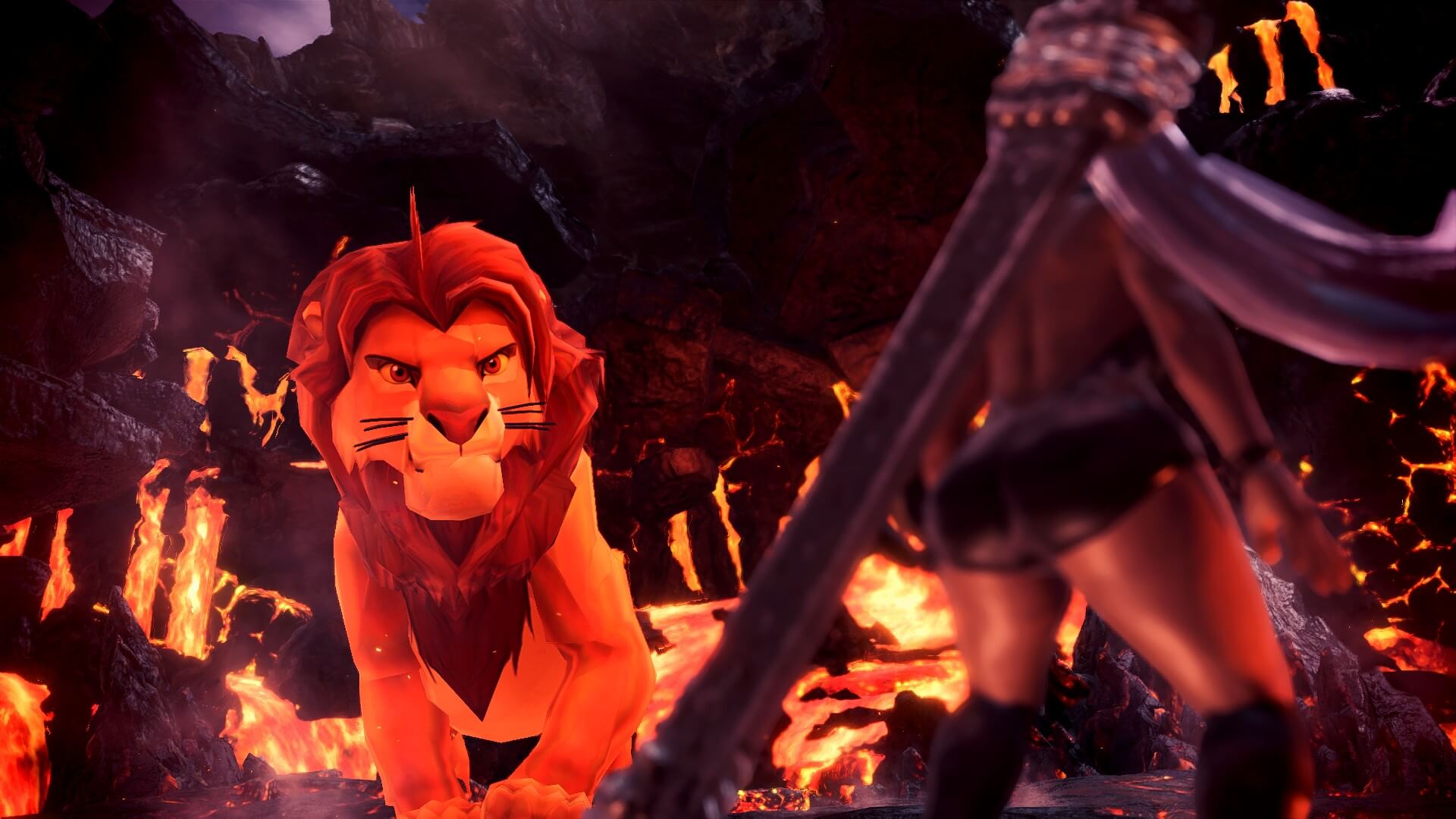 There is a The Lion King mod for Monster Hunter World that you can ...