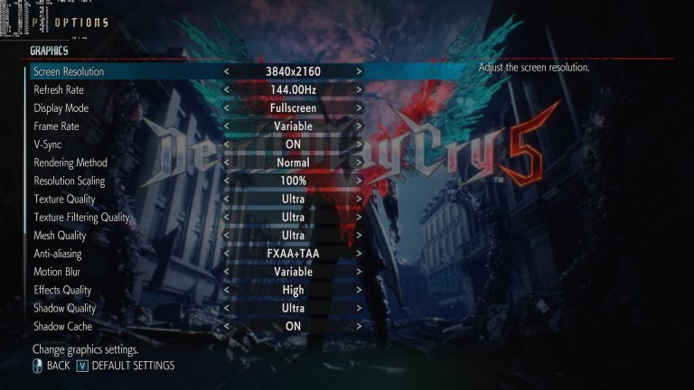 Devil May Cry 5 PC Performance Analysis