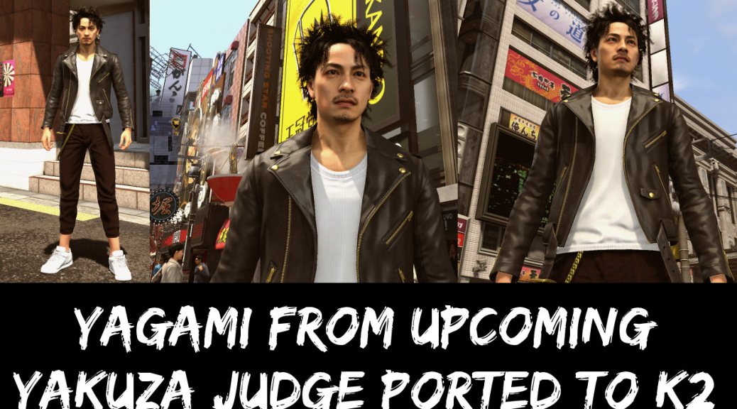 You can now play as Takayuki Yagami from Yakuza Judgment in Yakuza Kiwami 2