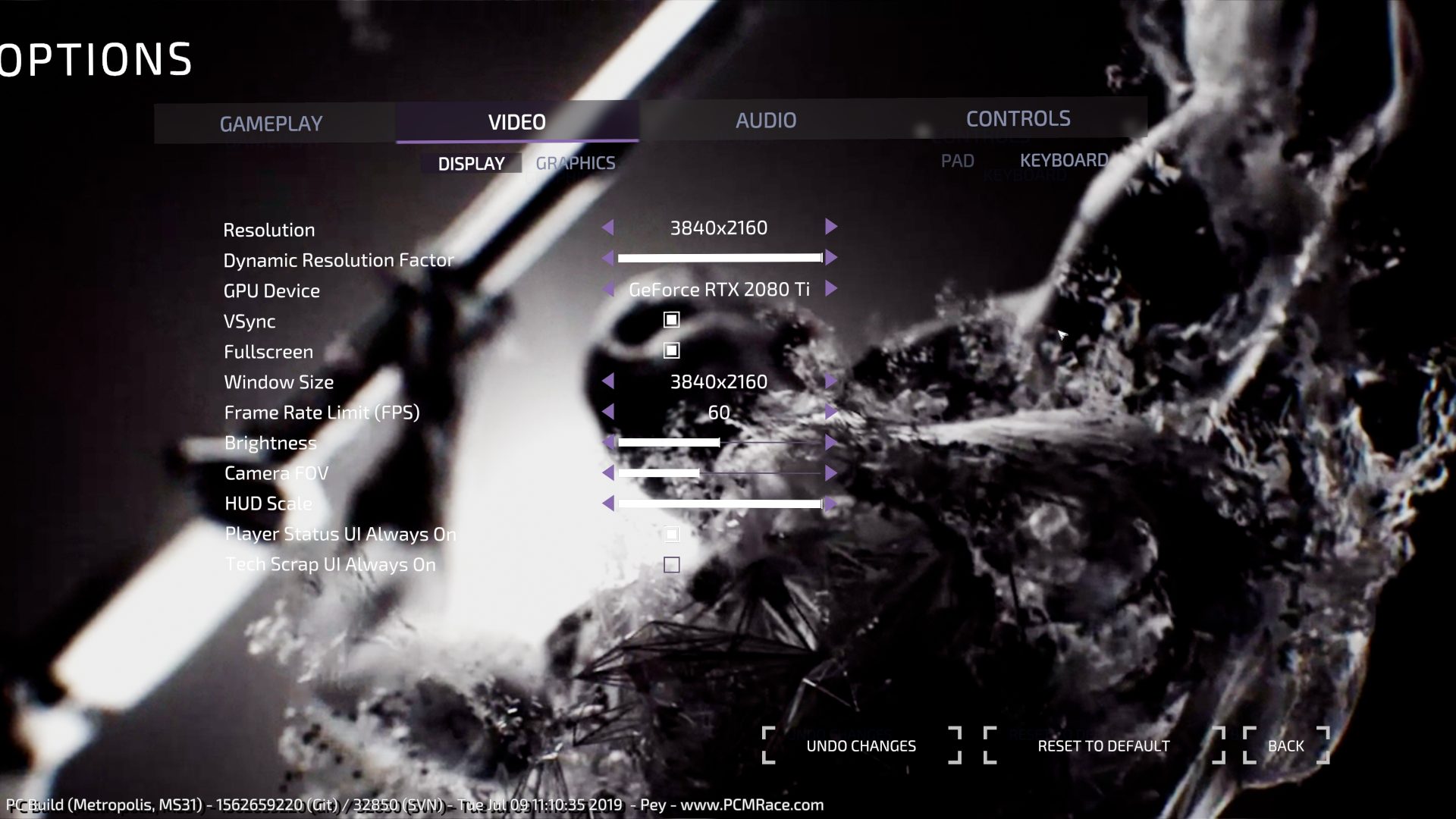 The Surge 2 uses the Vulkan API on the PC, graphics settings, first 16 ...