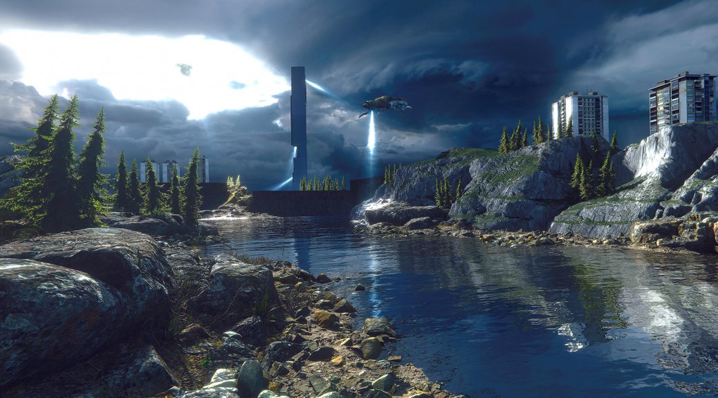 3D artist re-imagines Half Life 2's Water Hazard level scene in Unity ...