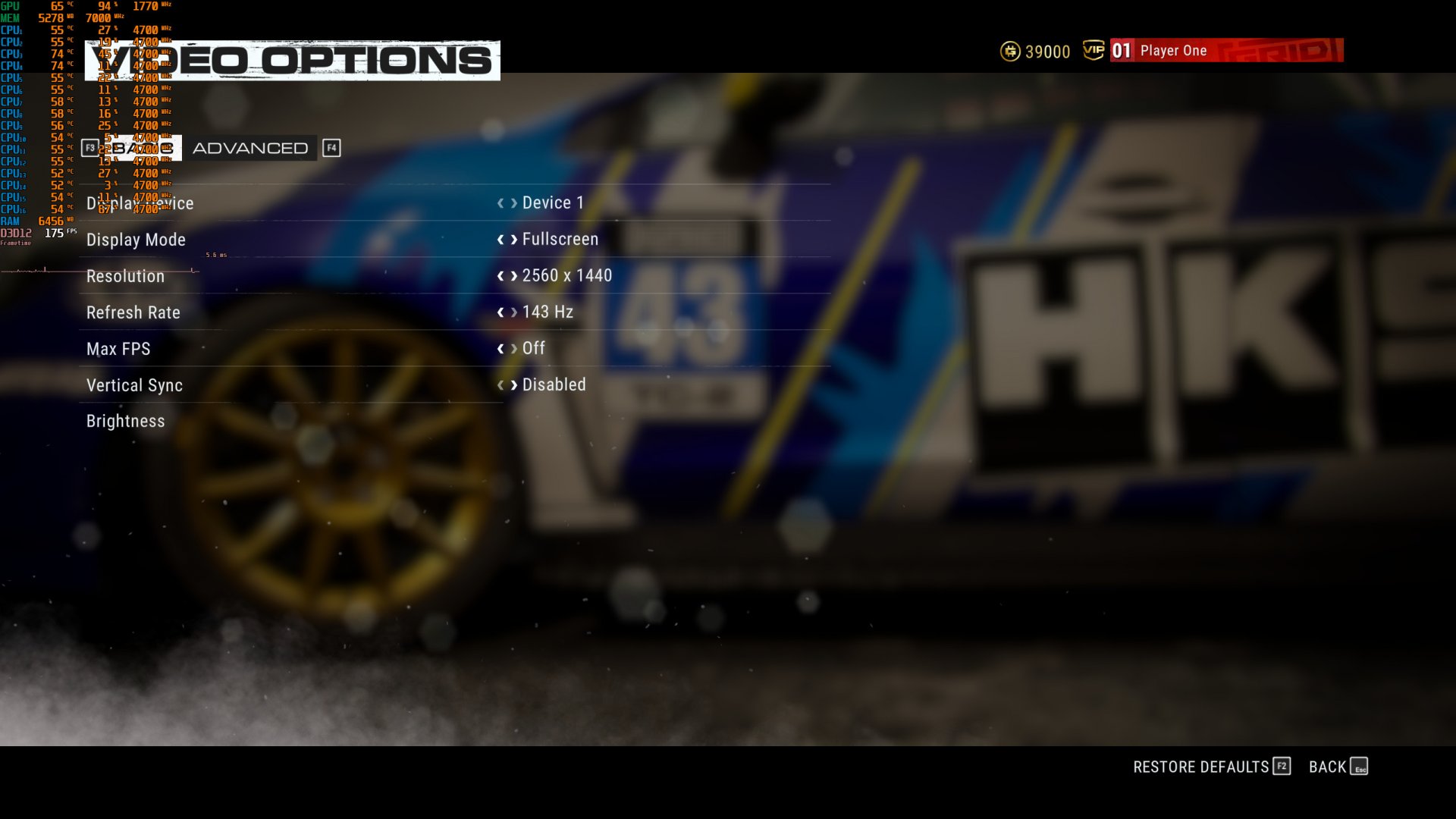 GRID PC Performance Analysis