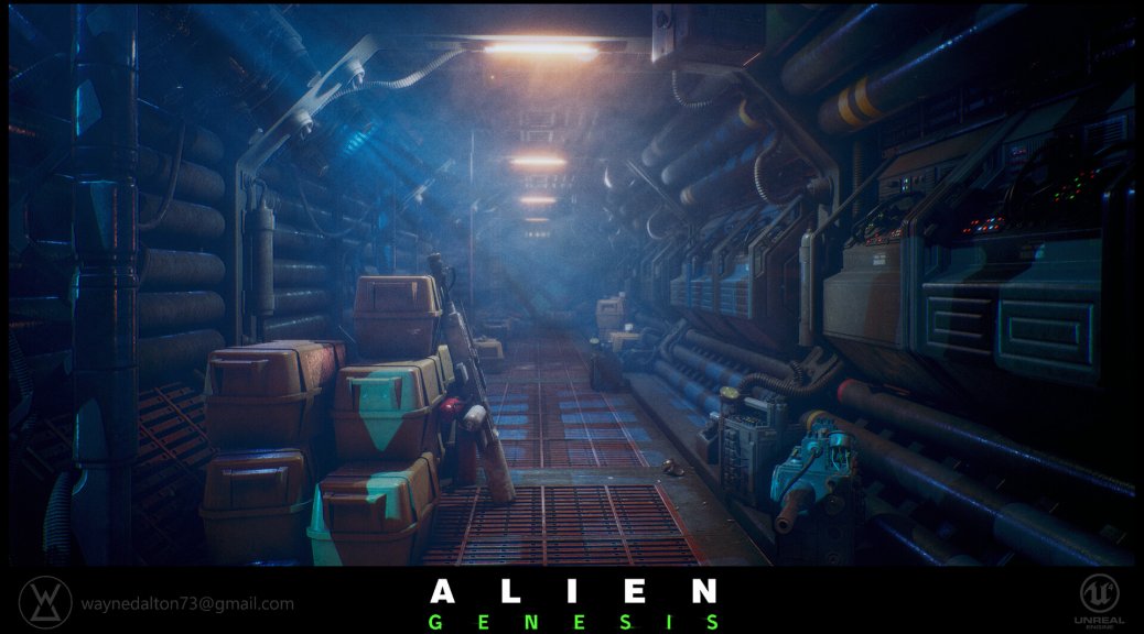 Alien Genesis is an Unreal Engine 4 fan project that looks absolutely ...