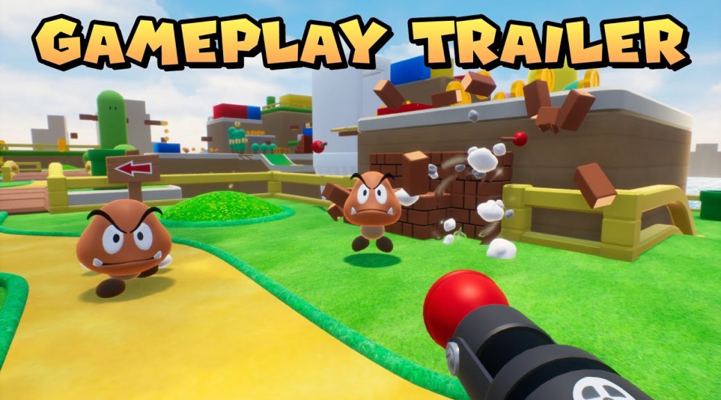 The Super Mario FPS Unreal Engine 4 fan game is finally available for ...