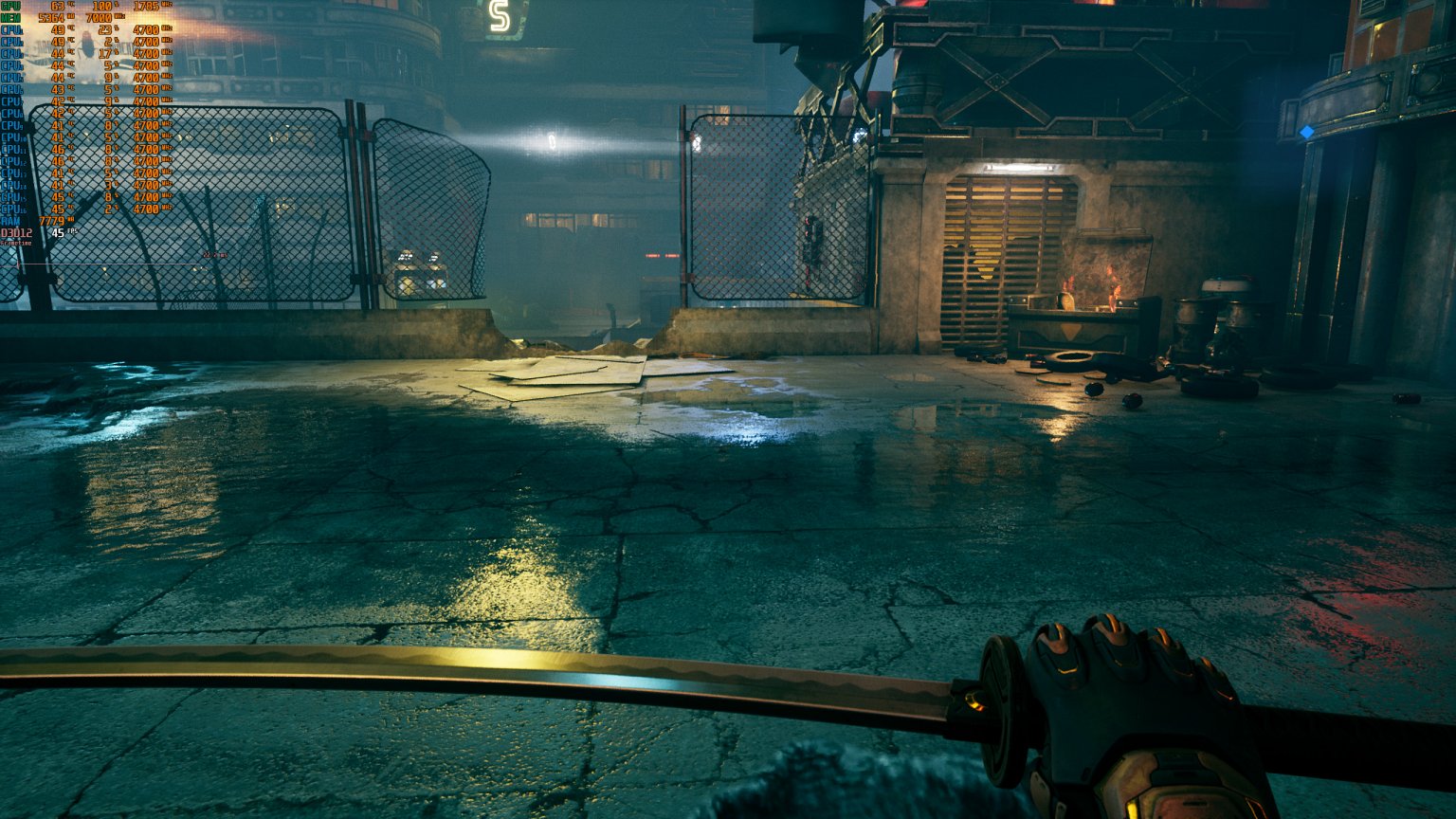 Ghostrunner Ray Tracing RTX Comparison Screenshots on Ultra Settings