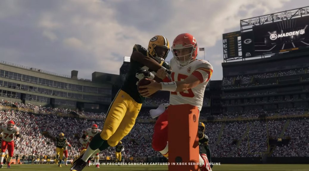 First in-engine trailer released for Madden NFL 21