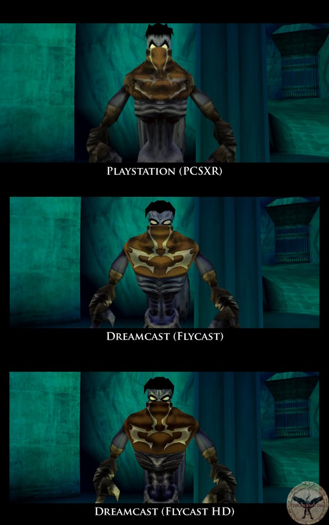 Legacy of Kain Soul Reaver remaster mod screenshots comparison-2 ...