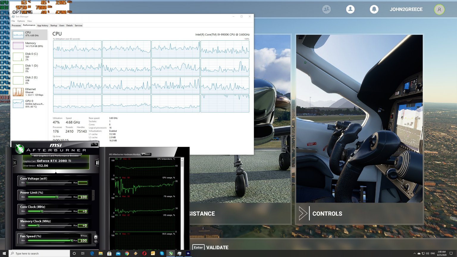 Microsoft Flight Simulator PC Performance Analysis