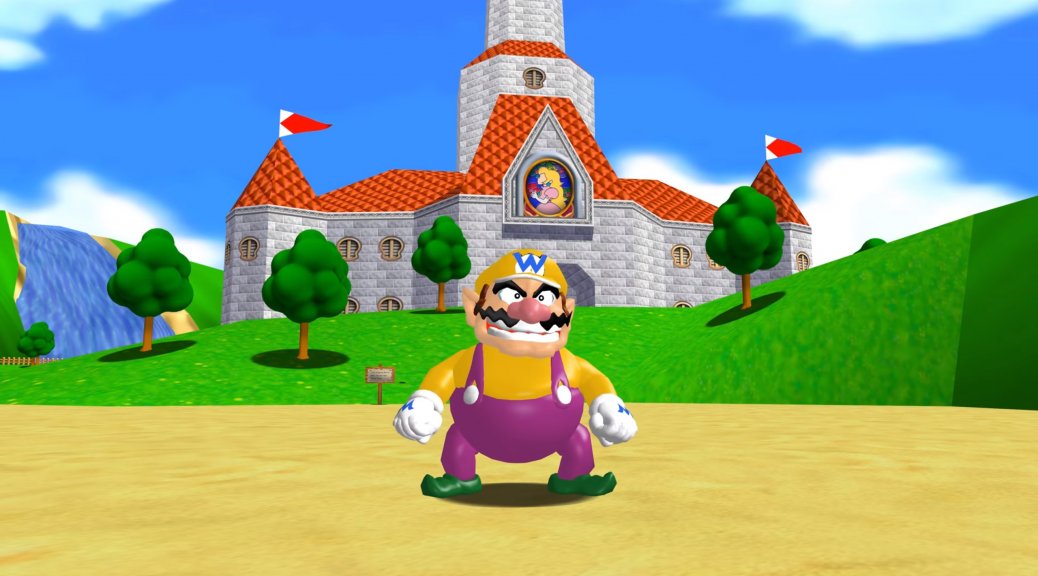You can now play as Wario in the Super Mario 64 PC native DX12 game
