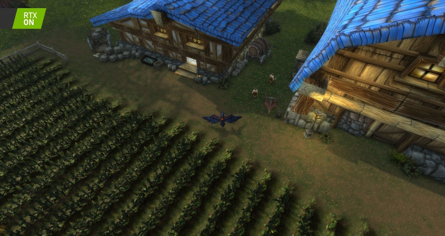 First World of Warcraft Shadowlands Ray Tracing Comparison Screenshots