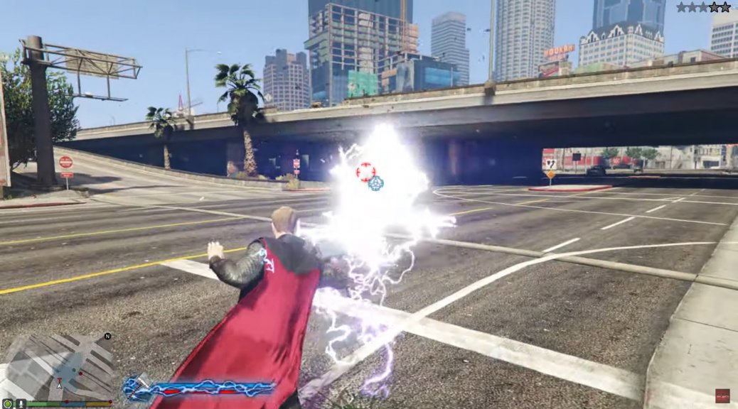 New The Avengers Thor Mod released for Grand Theft Auto 5