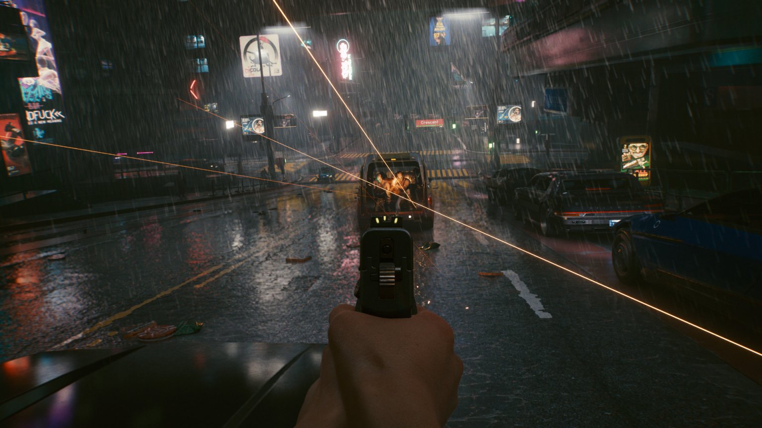 Cyberpunk 2077 - PC versus PS5 Graphics Comparison Screenshots
