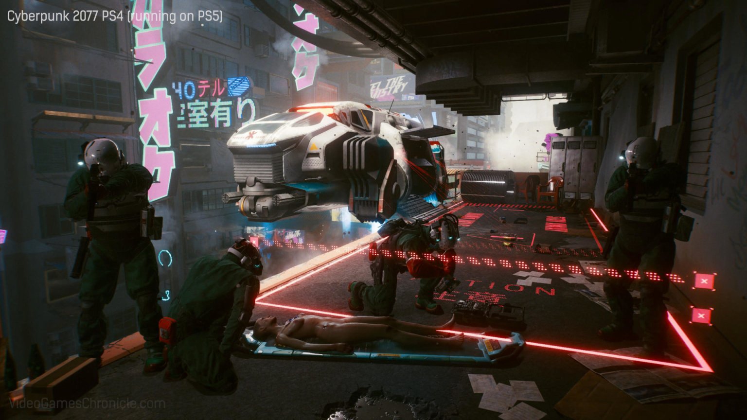 Cyberpunk 2077 - PC versus PS5 Graphics Comparison Screenshots