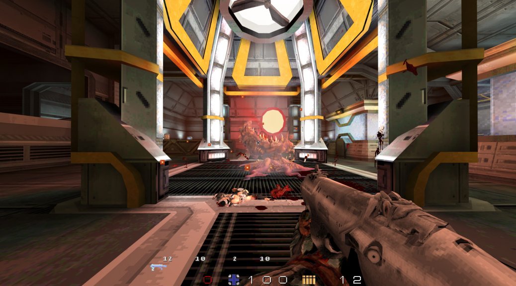 Slayer's Testament is a Doom 2016/Eternal Demake in the Quake Engine