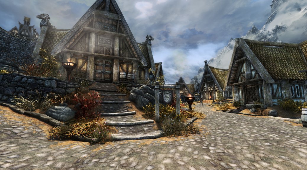 This 4.8GB Mod for Skyrim overhauls all of its architecture textures