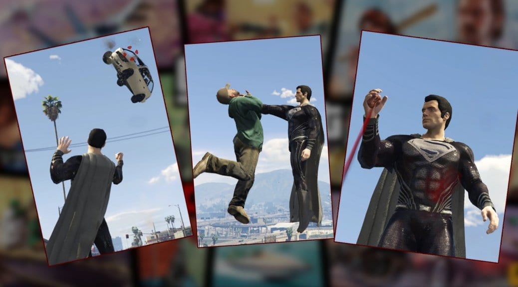 Ultimate GTA 5 Superman mod is now available for download