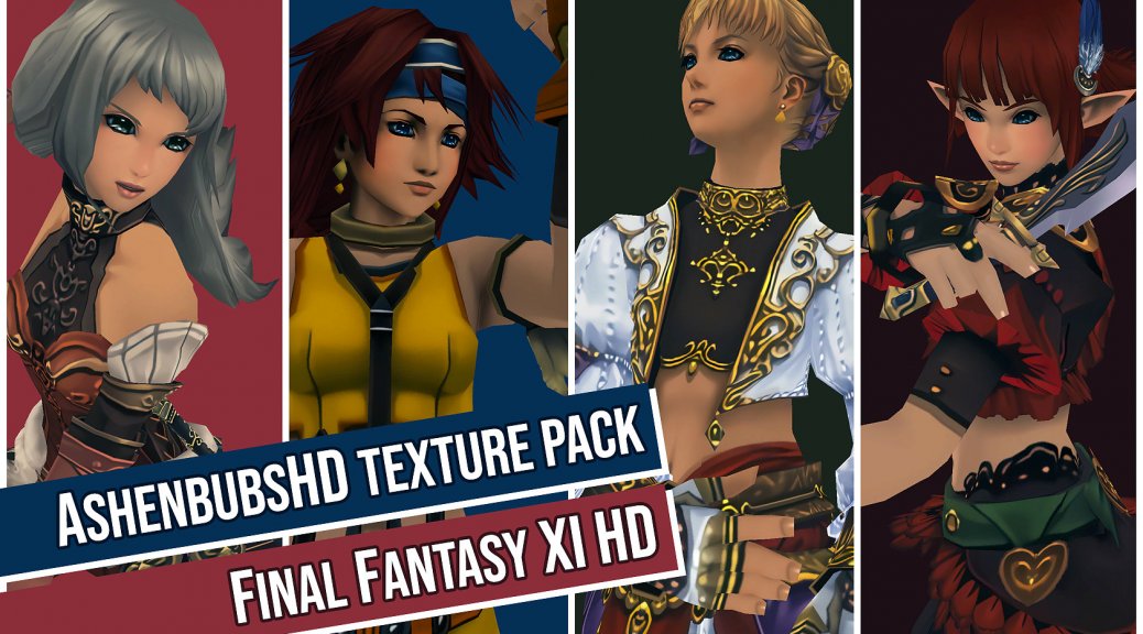 This 6.5GB Mod for Final Fantasy XI overhauls around 240,000 textures