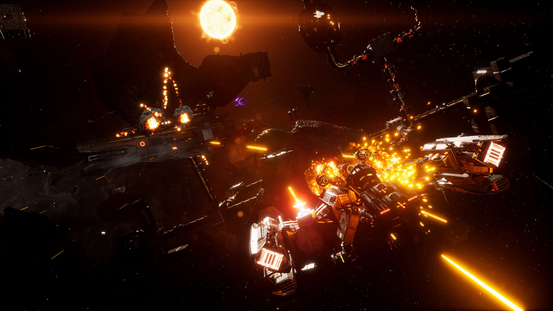 Haunted Space is a next-gen sci-fi space combat game