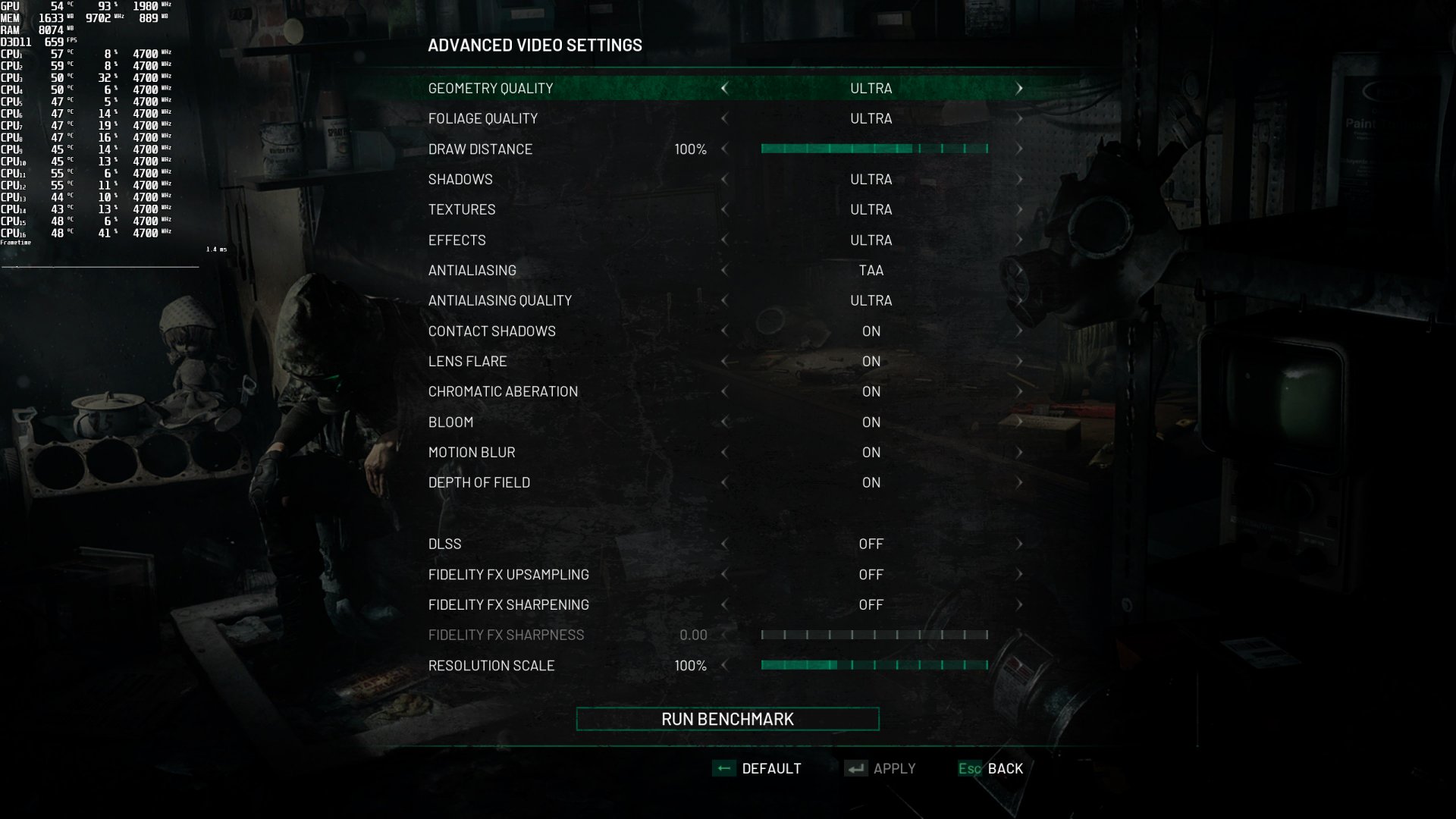 Chernobylite PC Performance Analysis