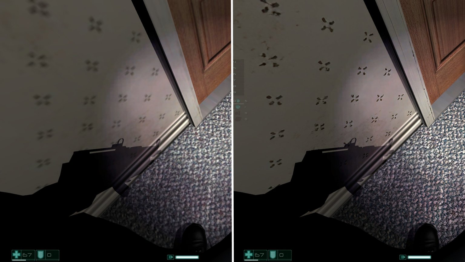 FEAR HD Texture Pack comparison screenshots-2 - DSOGaming