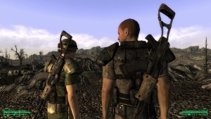This Fallout 3 Mod overhauls all textures for armour, clothing and headgear