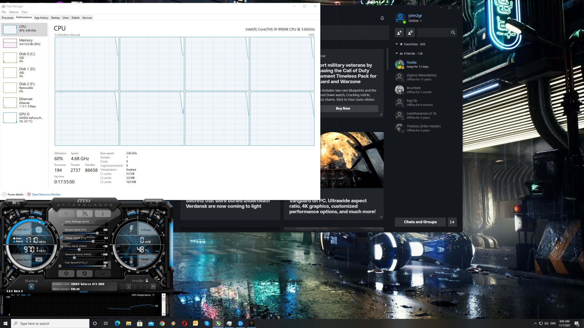 Call of Duty Vanguard PC Performance Analysis