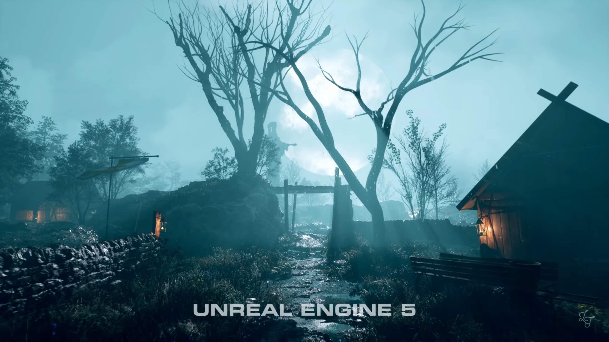 Dragon Age Inquisition's The Fallow Mire recreated in Unreal Engine 5