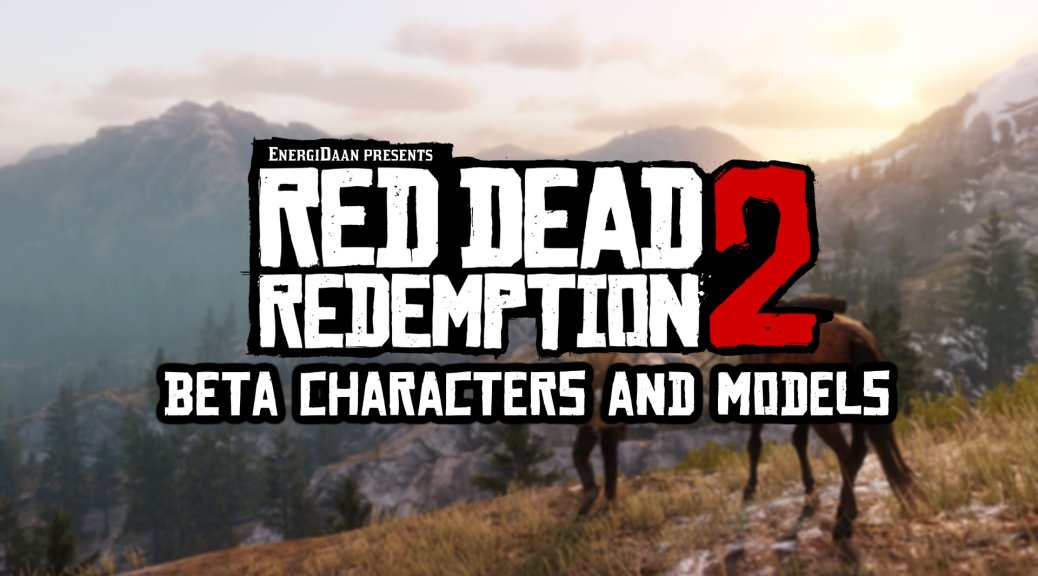 Red Dead Redemption 2 Mod restores unused beta models & NPCs