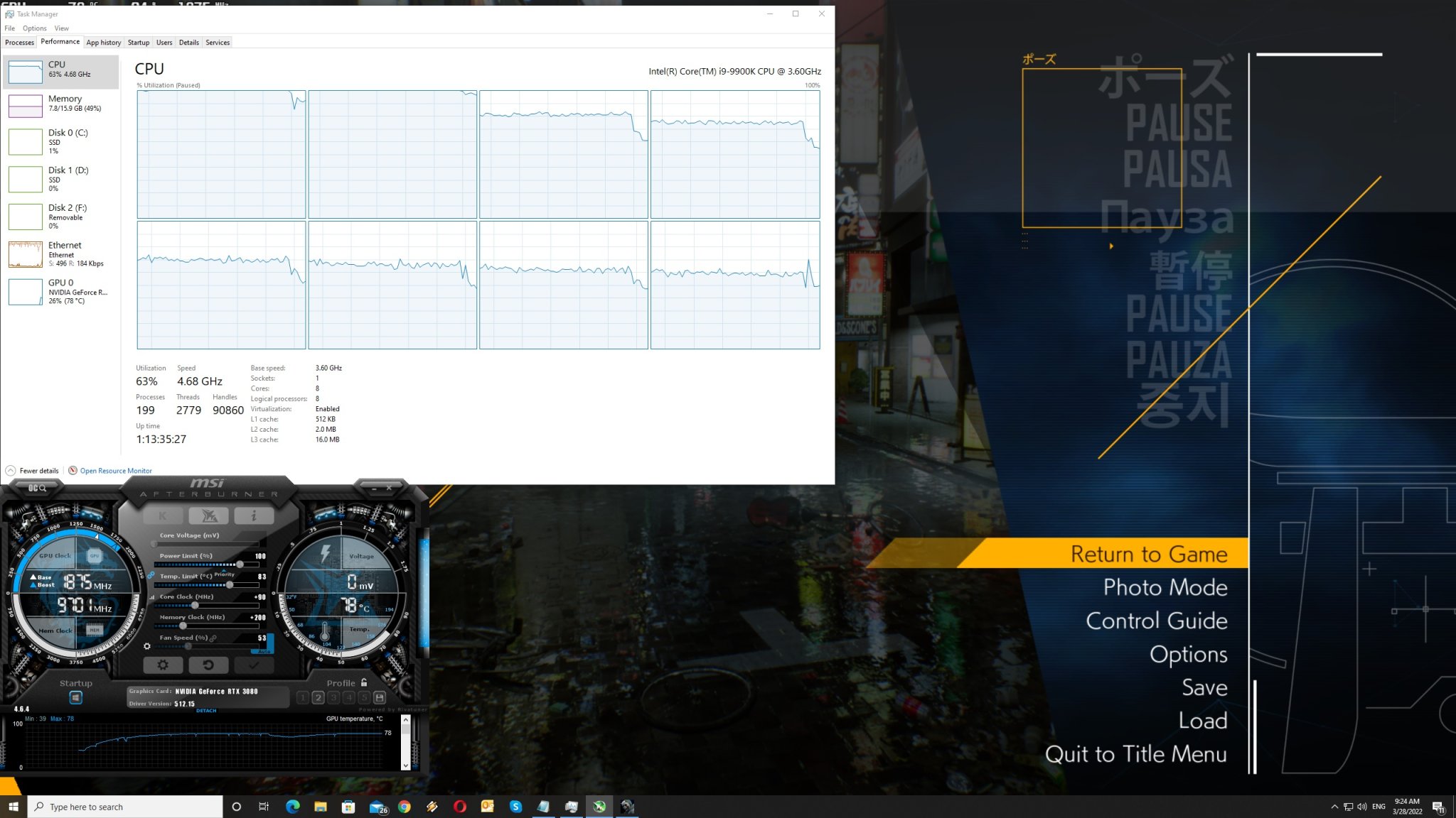 Ghostwire: Tokyo PC Performance Analysis