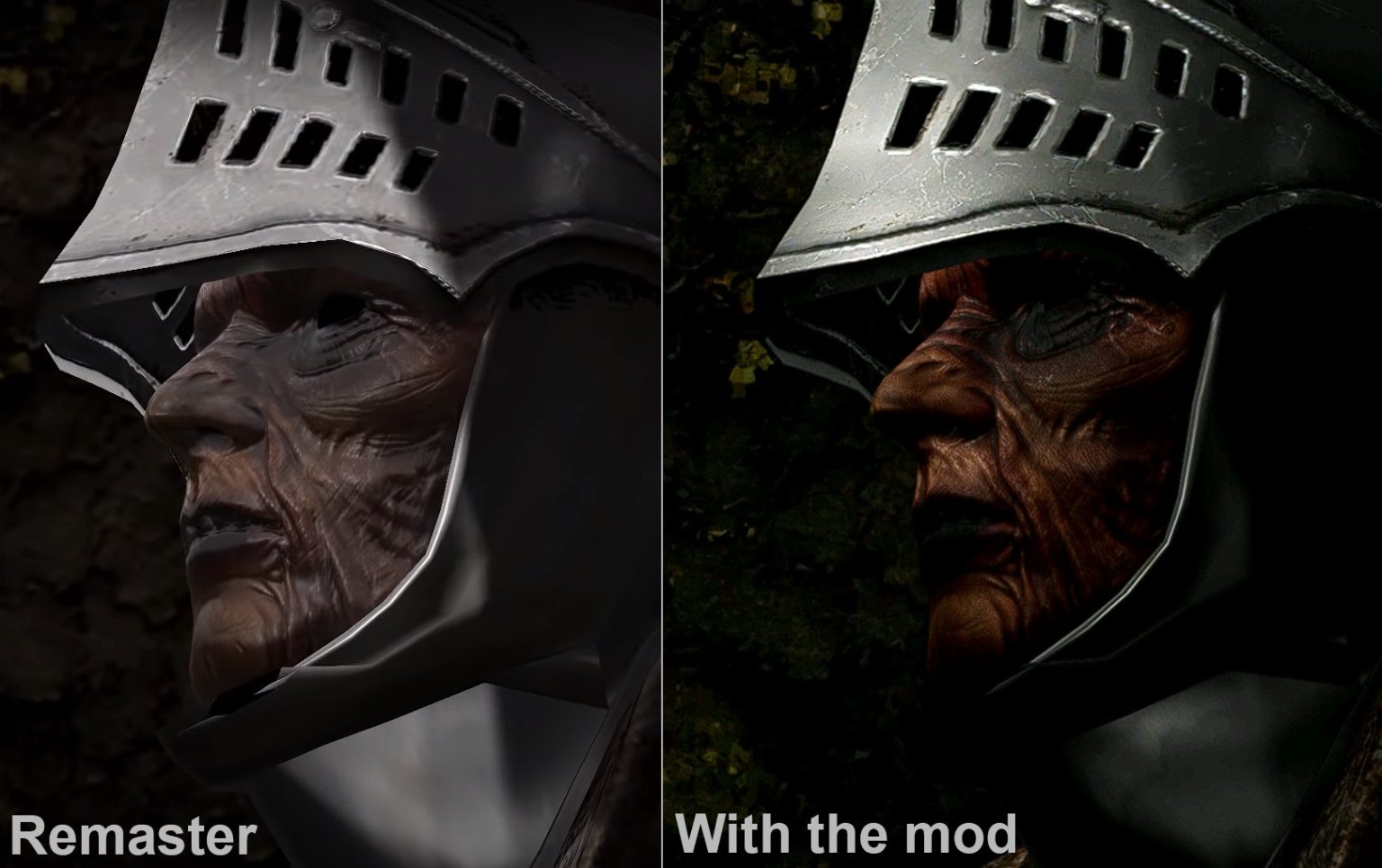 This Dark Souls Remastered Mod overhauls all weapons, armors & shields