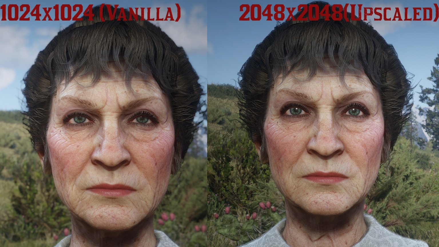 This Red Dead Redemption 2 Mod upscales all the textures of antagonists