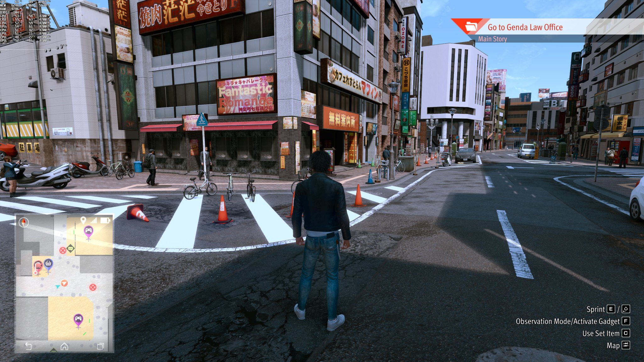 Lost Judgment PC Performance Analysis