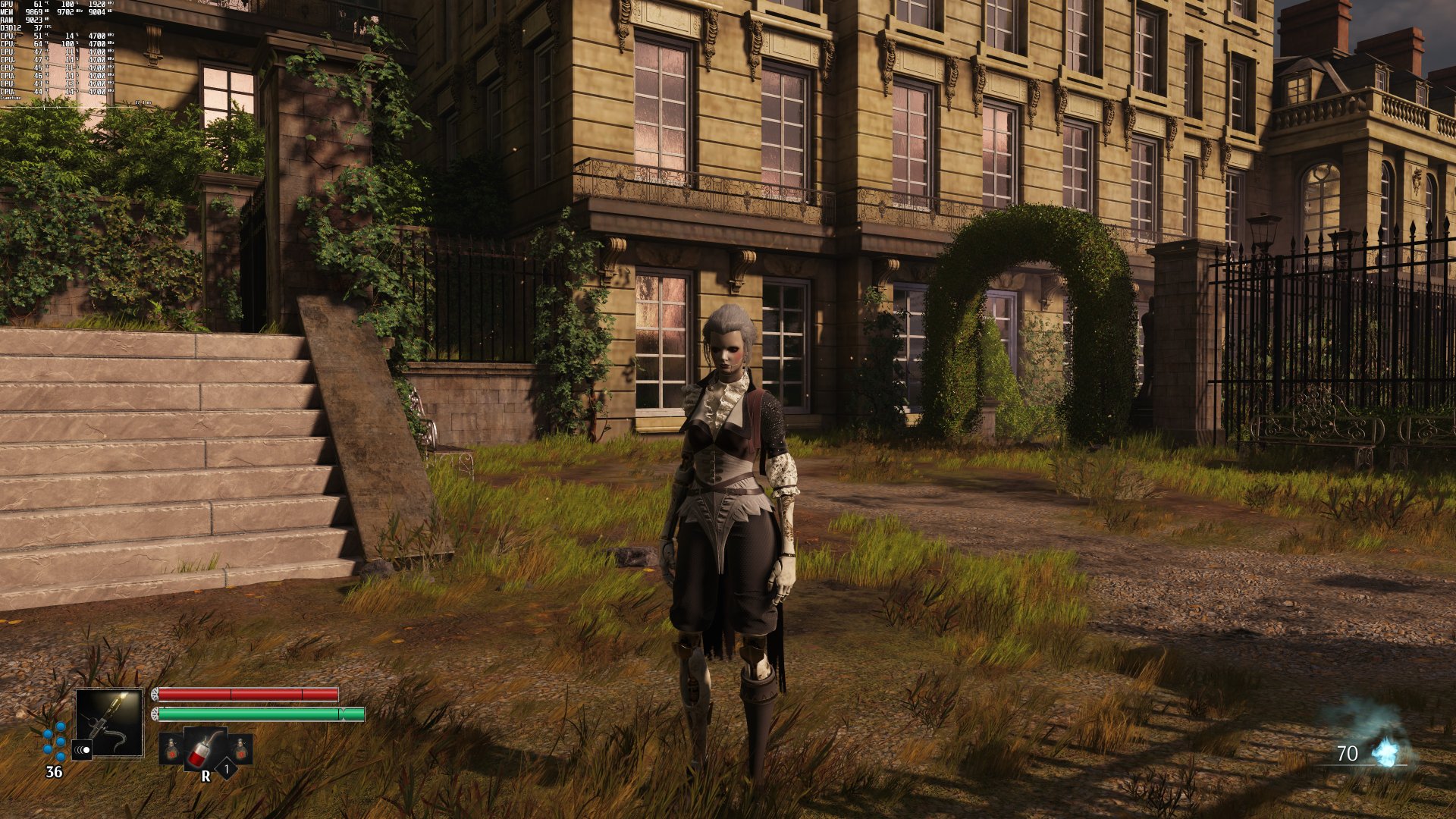 Steelrising's Ultra Textures require more than 13GB of VRAM, even at 1080p